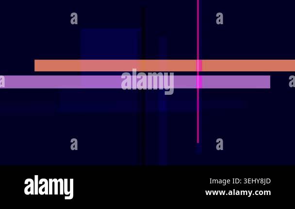 Abstract geometric composition with horizontal and vertical lines in ...