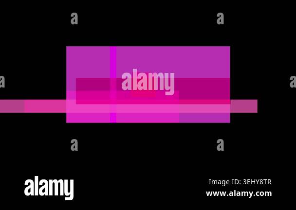 Abstract geometric composition with overlapping pink and purple ...
