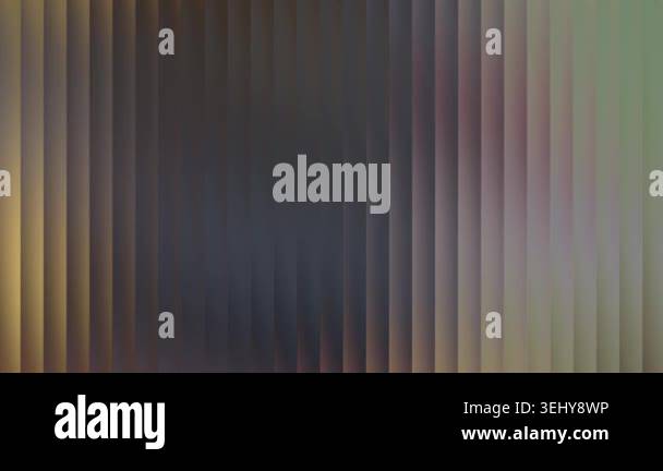 Abstract vertical lines in shades of brown, gray, and green create a ...