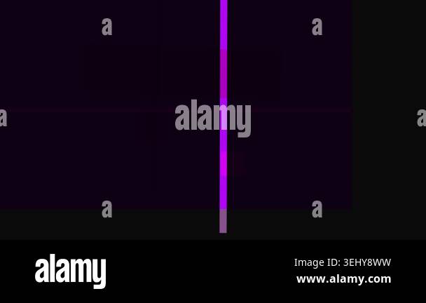 Abstract dark background with vertical magenta and purple lines and ...