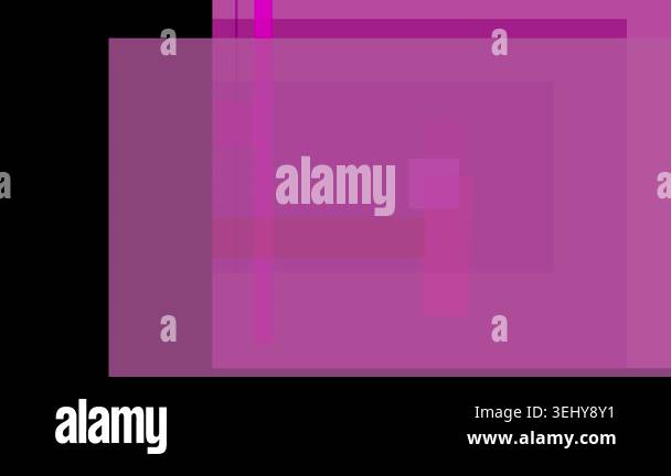 Abstract geometric composition with overlapping translucent rectangles ...