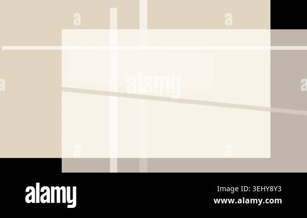 Abstract geometric composition with overlapping translucent shapes and ...