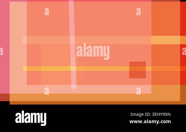 Abstract geometric composition with overlapping rectangles and lines in ...