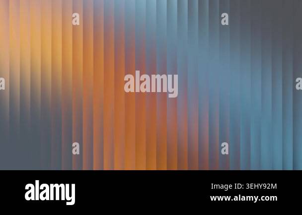 Abstract background with vertical stripes in shades of orange and blue ...