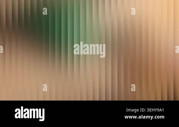 Abstract vertical stripes with a gradient of warm beige to cool green ...