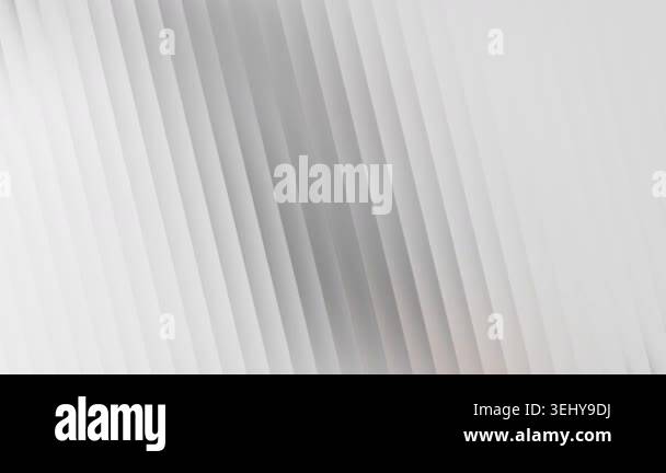Abstract background of vertical white blinds with soft shadows and ...