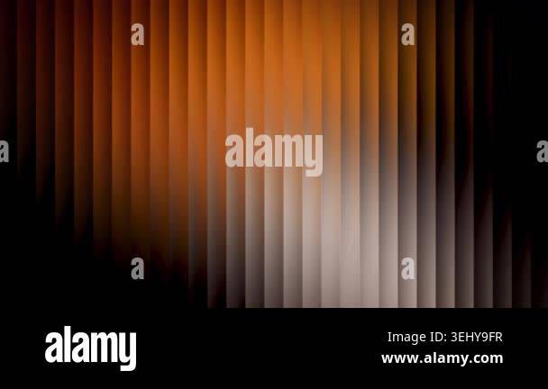 Abstract vertical stripes with a gradient from black to orange and back ...