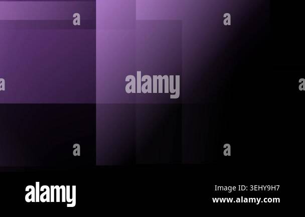 Abstract geometric composition with overlapping translucent purple ...