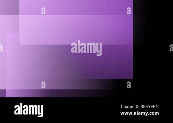 Abstract geometric composition with overlapping translucent purple ...