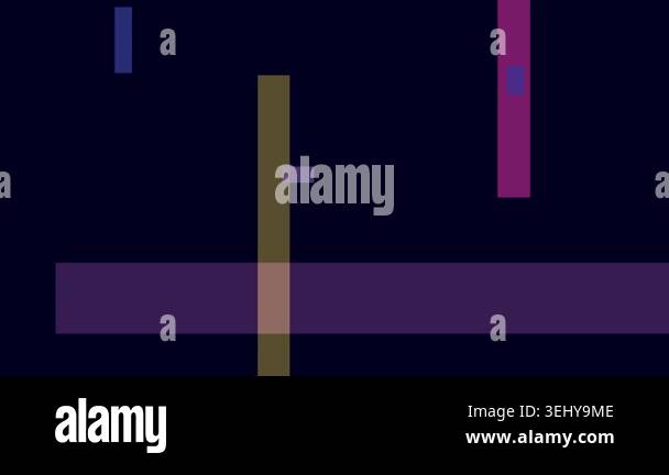 Abstract geometric composition with vertical and horizontal bars in ...