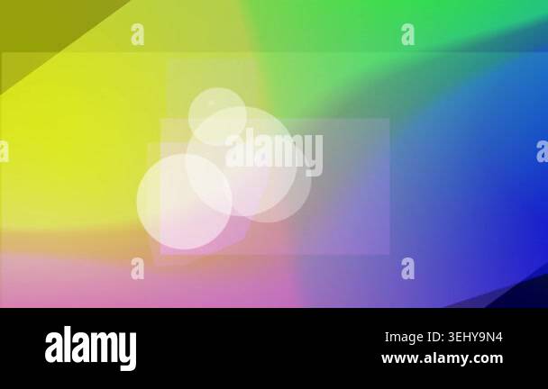Abstract gradient background with soft circles and geometric shapes in ...