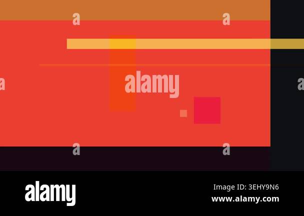 A vibrant abstract composition featuring a harmonious blend of orange ...