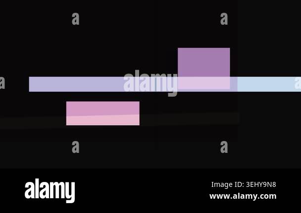 Abstract composition with overlapping translucent pastel rectangles on ...