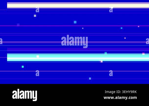 Abstract digital art with blue background and scattered colorful ...