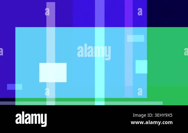 Abstract geometric composition with overlapping rectangles and vertical ...