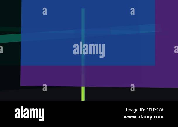A captivating abstract composition featuring a harmonious blend of blue ...