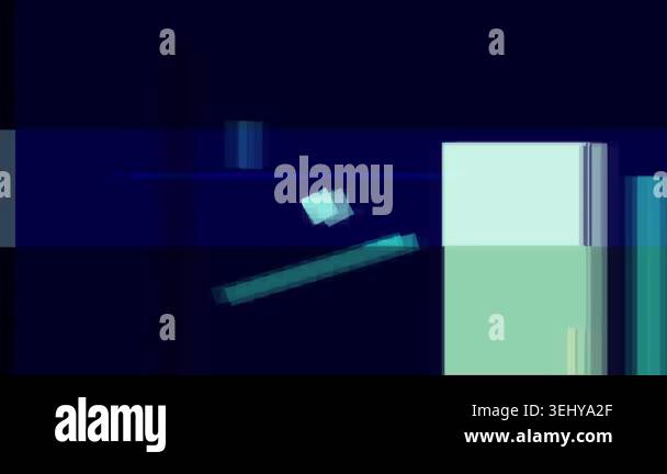 Abstract geometric composition with overlapping translucent shapes in ...