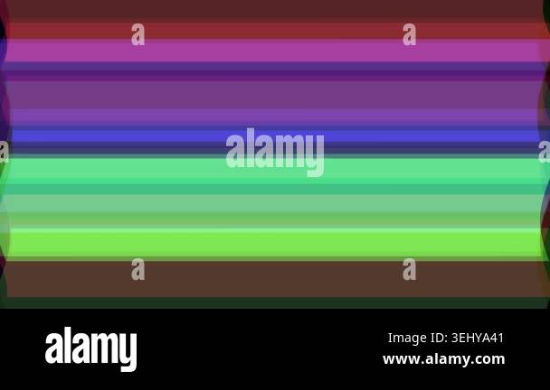 Abstract horizontal stripes in gradient shades of green, pink, and ...