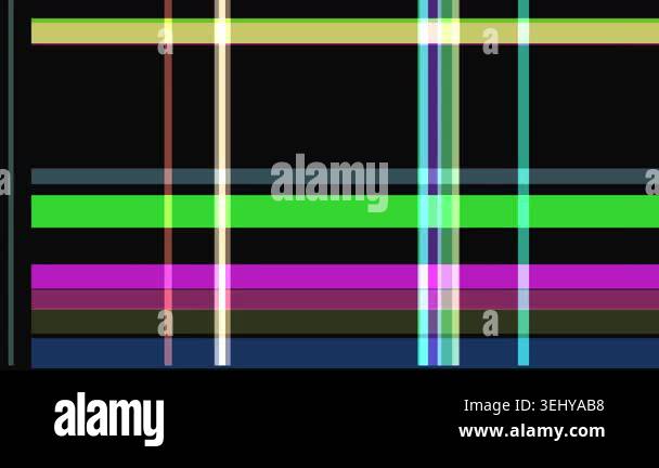 Abstract plaid pattern with horizontal and vertical lines in various ...