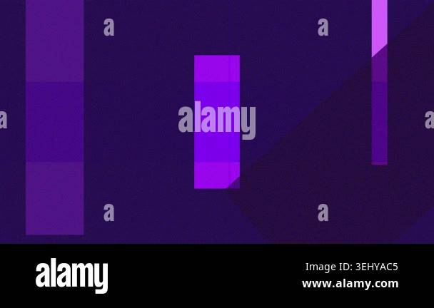 Abstract composition of dark blue and vibrant purple geometric shapes ...