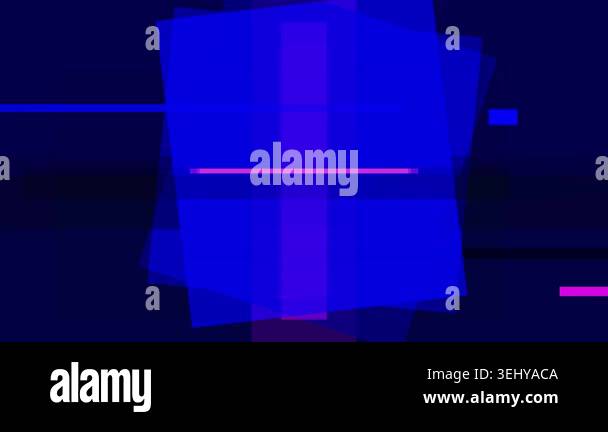 Abstract geometric composition with overlapping blue and purple shapes ...