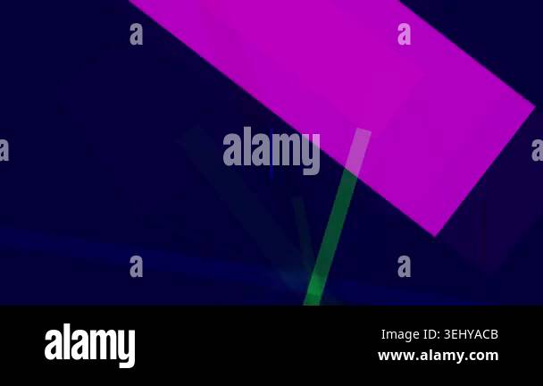 Abstract geometric composition with overlapping translucent shapes in ...