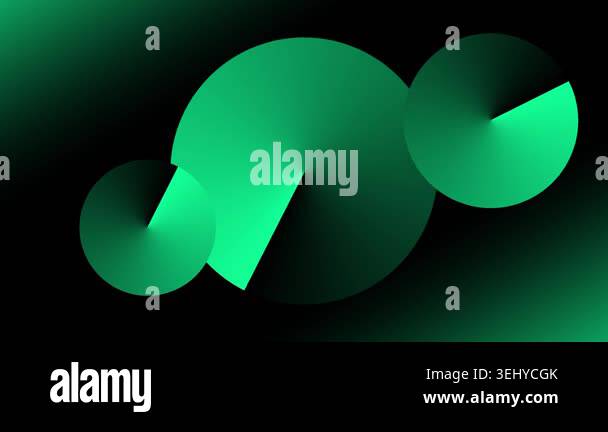 Three overlapping teal sphere-like shapes with smooth surfaces are ...