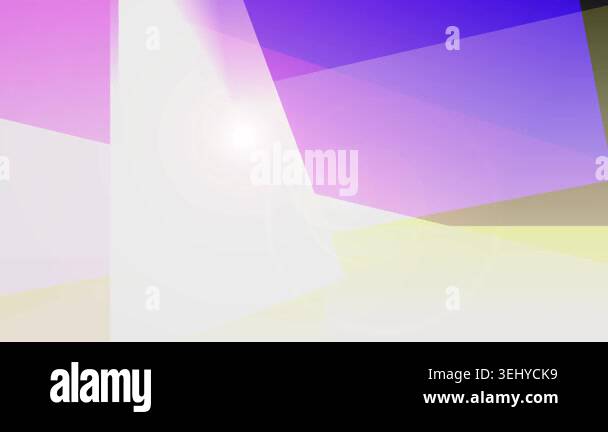 Abstract geometric composition with soft pastel gradients and light ...