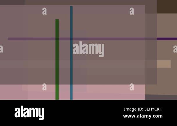 Abstract geometric composition with vertical and horizontal lines in ...