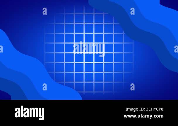 A cool blue grid sphere with subtle wave-like distortion overlays ...