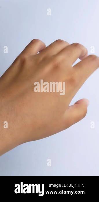 Showing hand skin after cleaning with natural skin whitening soap ...