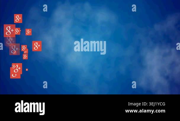 red and white clouds in the background Stock Video Footage - Alamy