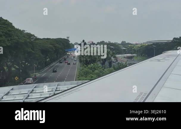 aerial view of the railway station, bangkok, thailand Stock Video ...