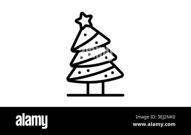 Check out our premium line icon animation of winter scarf Stock Video ...