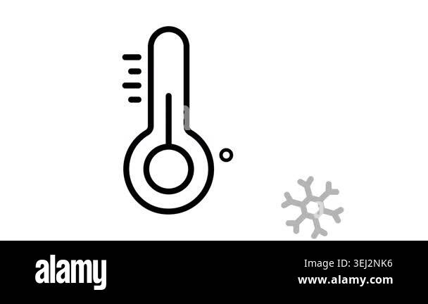 Creatively designed line icon animation depicting festive ribbon bow ...