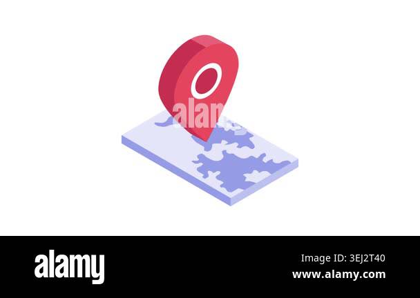 Take a look at this amazing animated icon of location in modern style ...