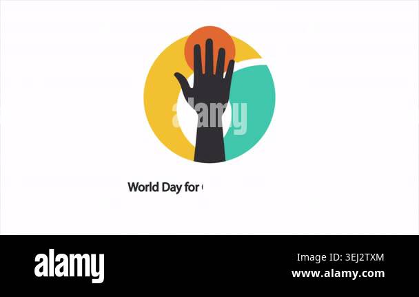 Cultural diversity for dialogue development world day hand, art video ...