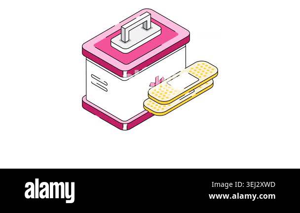 Get your hands on this amazing animated icon of first aid kit in ...