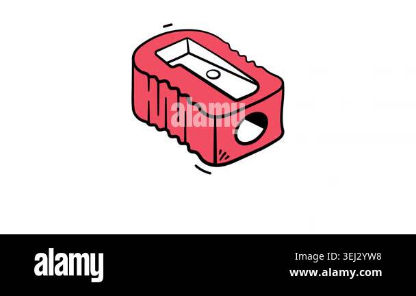 Take your hands on this amazing doodle animated icon of pencil ...