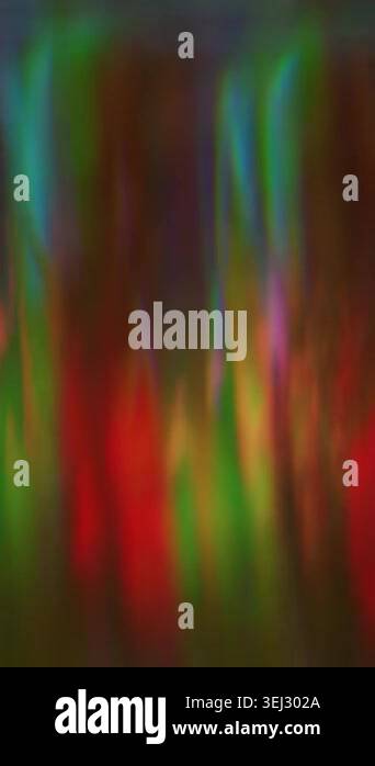Vertical video. Blur bright glow. Gradient reflection. Defocused ...