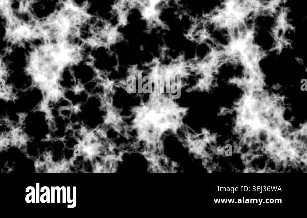 Black and white plasma texture with flowing organic energy shapes ...