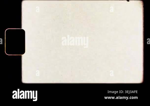 Blank 8mm Mood Film Overlay Grain Texture with Film Frame, Light Grain ...