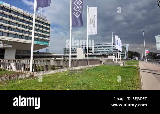 Prague, Czech Republic - April 16, 2026 - Modern office building ...