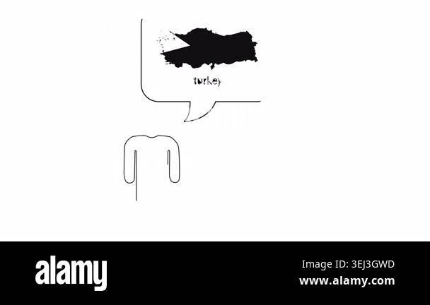 A minimalist illustration shows a stick figure with a thought bubble ...