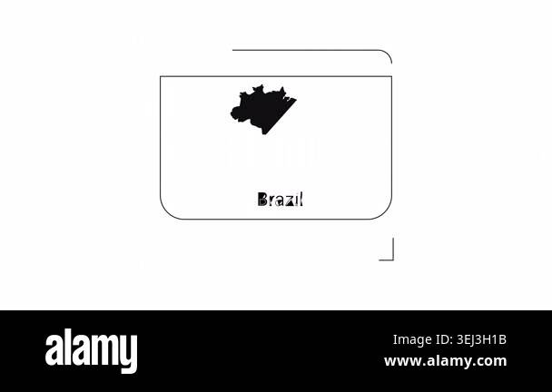 A simple line drawing of a computer monitor displaying the outline of ...