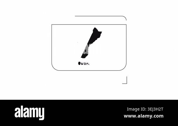 A minimalist line drawing of a computer monitor displaying a black ...