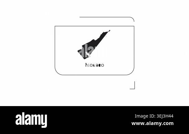 A minimalist black and white illustration of a computer monitor ...