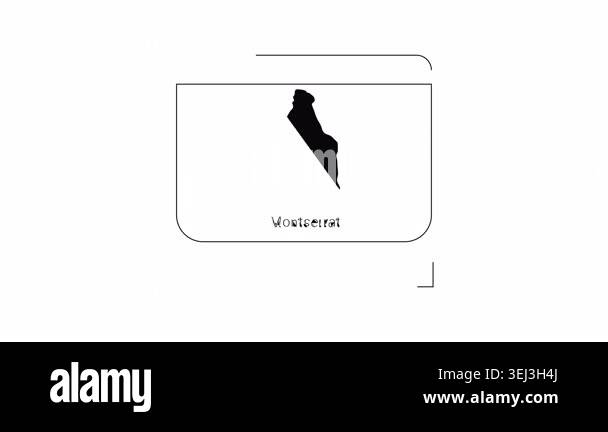 A minimalist outline drawing of a computer monitor displaying the black ...