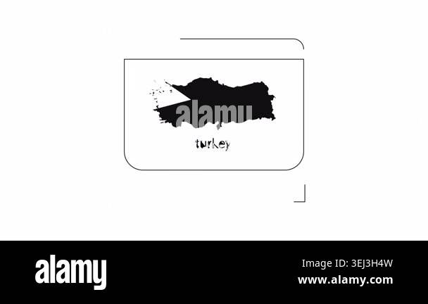 A minimalist illustration shows a computer monitor displaying the black ...