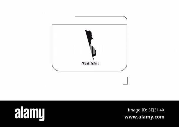 A simple outline graphic of a computer monitor displaying the map of ...